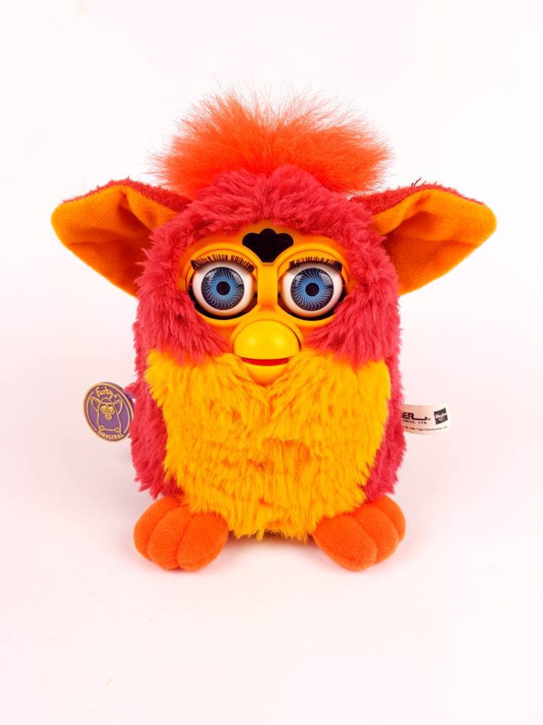 Furby Rooster WORKING 1999 Rare Red and Orange 1998 Model - Etsy
