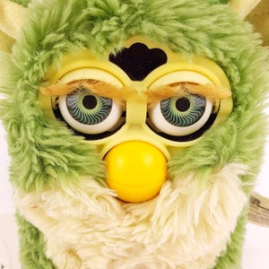 Furby Frog NOT WORKING Green Rare Old 1998 Furbies - Etsy