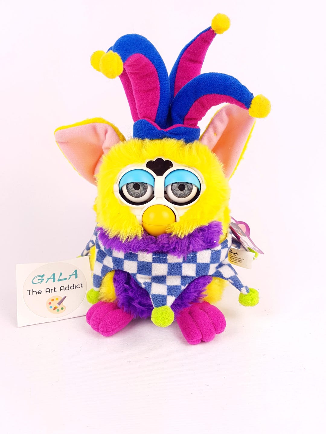 Furby Jester WORKING Ultra RARE Special Limited Edition With Tag Grey ...