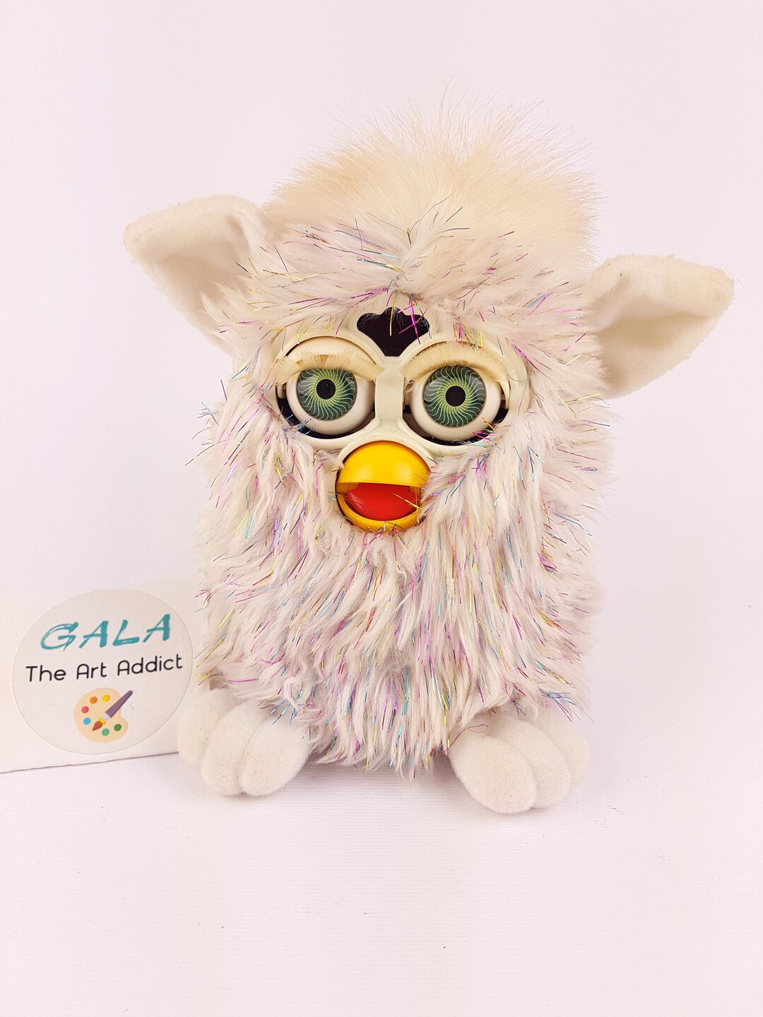 Furby Champagne WORKING (watch Video, Moves Nonstop) Rare Sparkly Hair ...