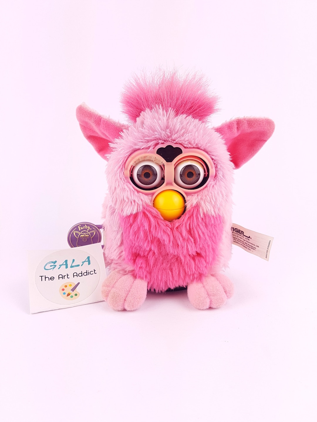 Furby Pink Flamingo 1999 WORKING (doesn't Close Eyes) Very Rare 1998 ...