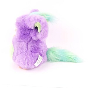 Funky Furby With Box and Spoon 2006 WORKING Purple and Green Ultra Rare ...