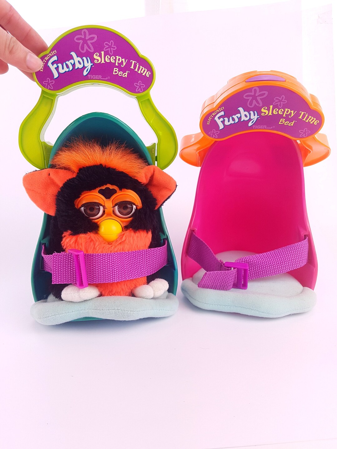 Furby Bed 1999 WORKING Sleepy Time Bed furby Not Included Very Rare Old ...