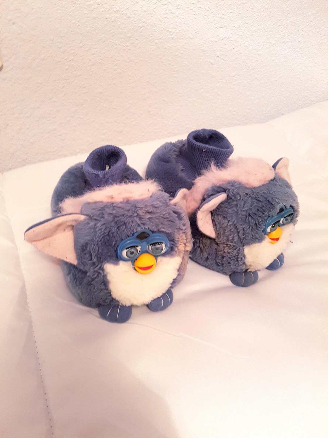 Furby Slippers Shoes Original Elephant Edition Vintage Old 1998 Furbies ...
