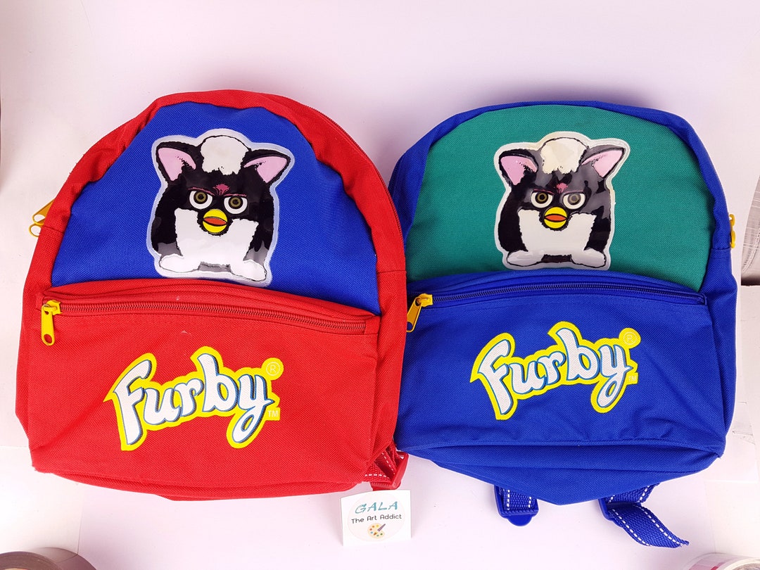 Furby Backpack Old 1998 Furbies Ultra Rare Bag for Kids Old Merchandise ...