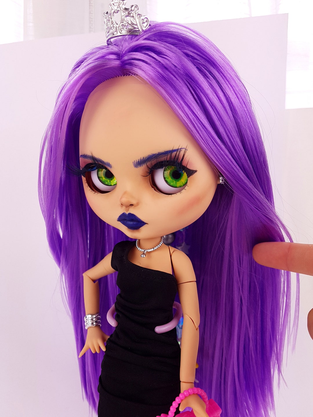 Pre-order Blythe Doll Custom Stylish Model With Sleepy Eyes Elegant ...