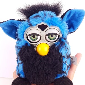 Furby Blue Turtle WORKING 1999 Rare Old 1998 Furbies Speaks English - Etsy