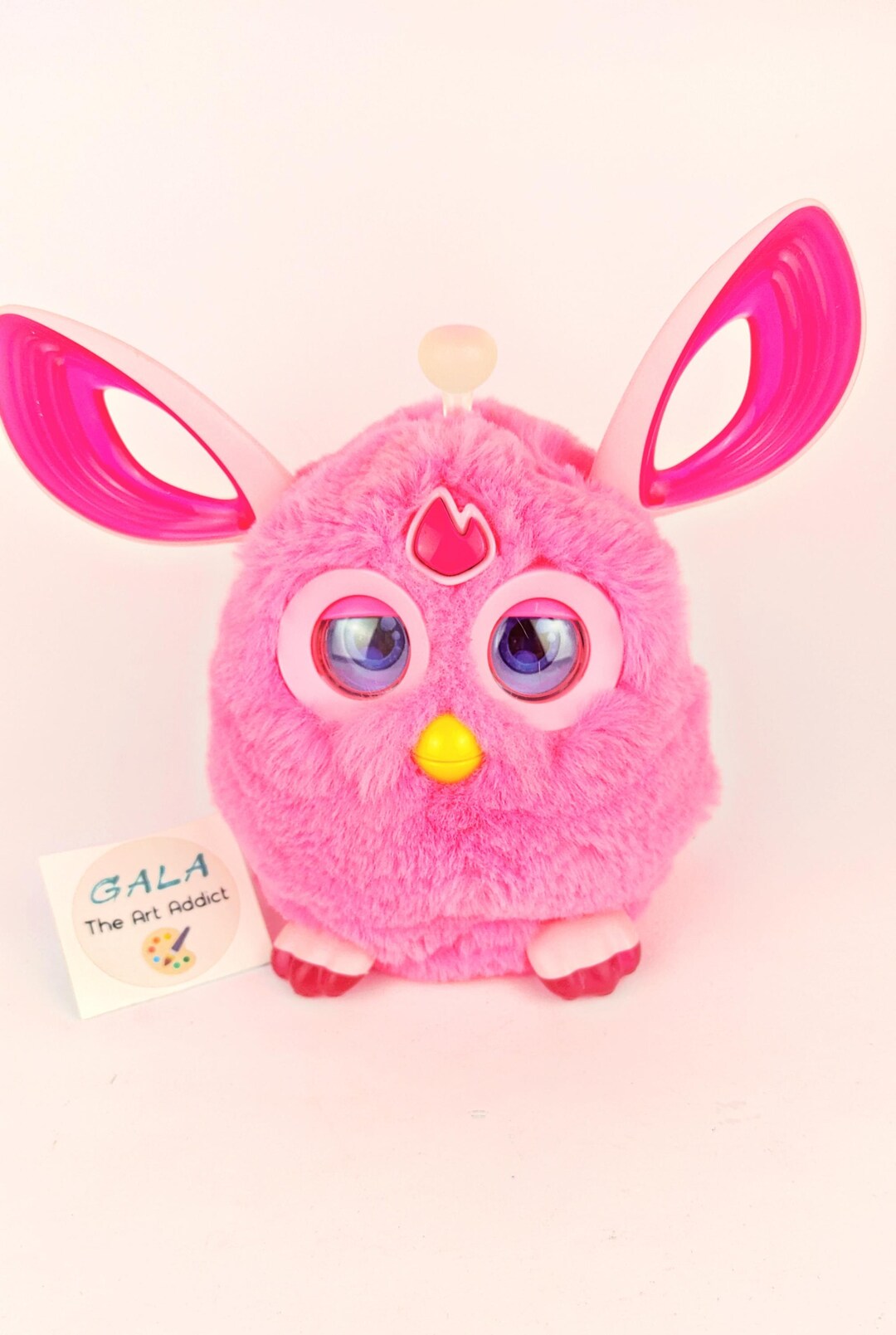 Russian Furby Connect Ultra RARE WORKING Pink 2016 With Sleeping Mask ...