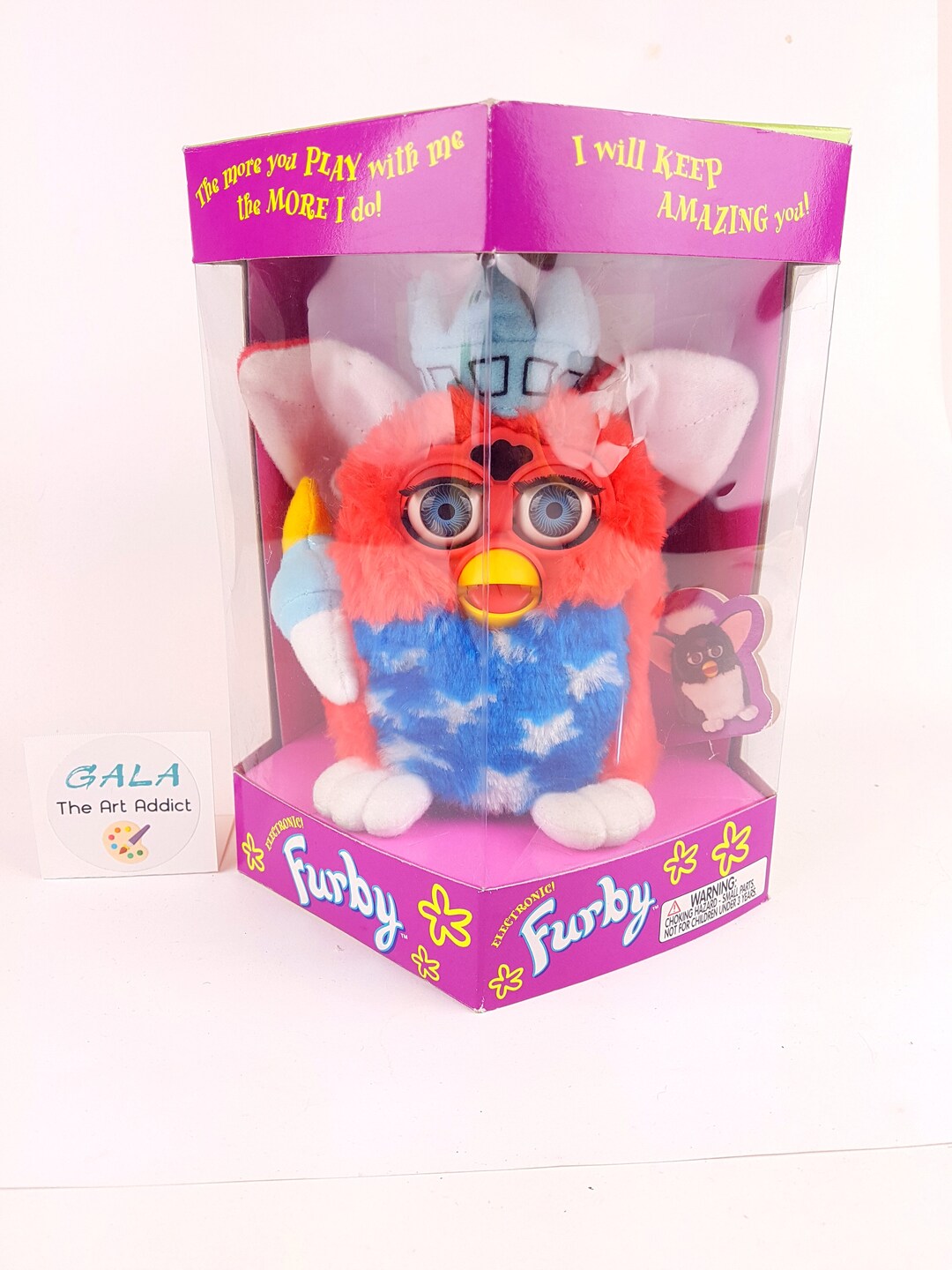 Furby Patriotic With Box Working NO SOUND Very RARE Special Limited ...