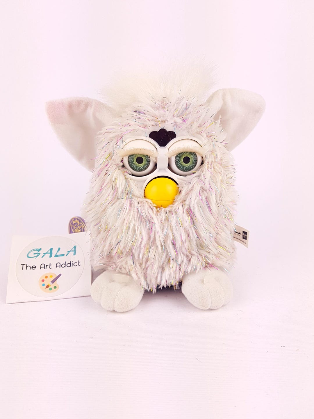 Furby Champagne WORKING 1999 Rare Sparkly Hair 1998 Old Furbies Speaks ...