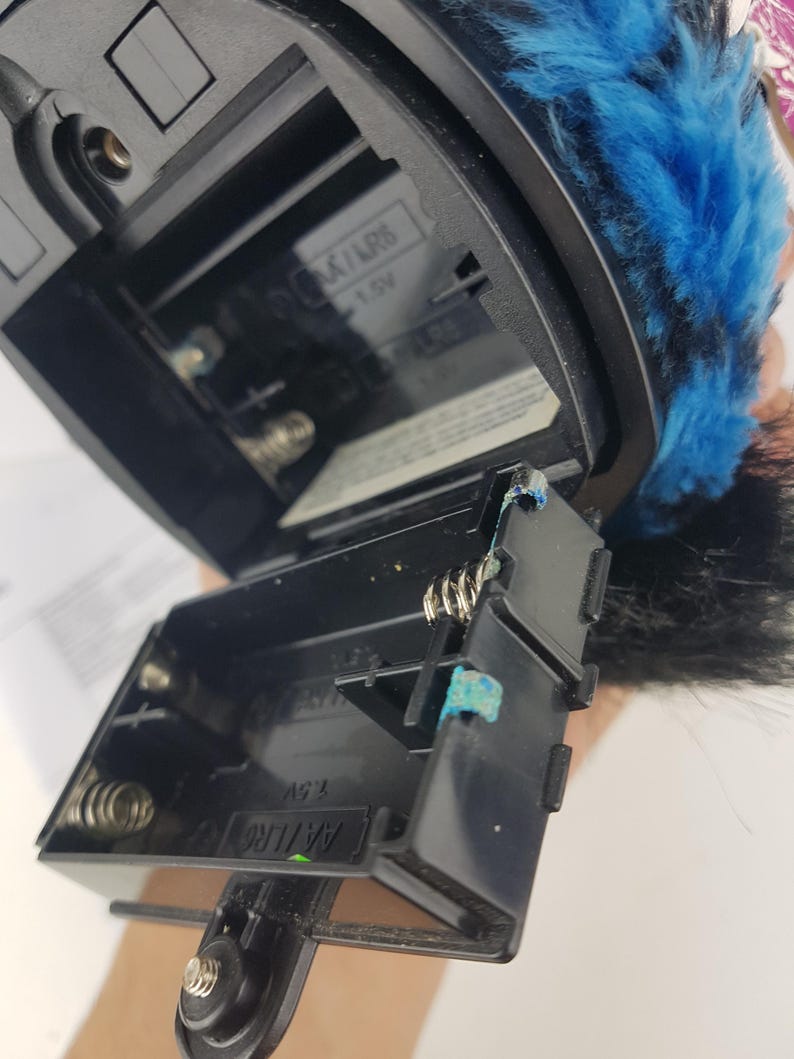 Furby Blue Turtle NOT WORKING Very Rare 1998 Old Furbies English ...