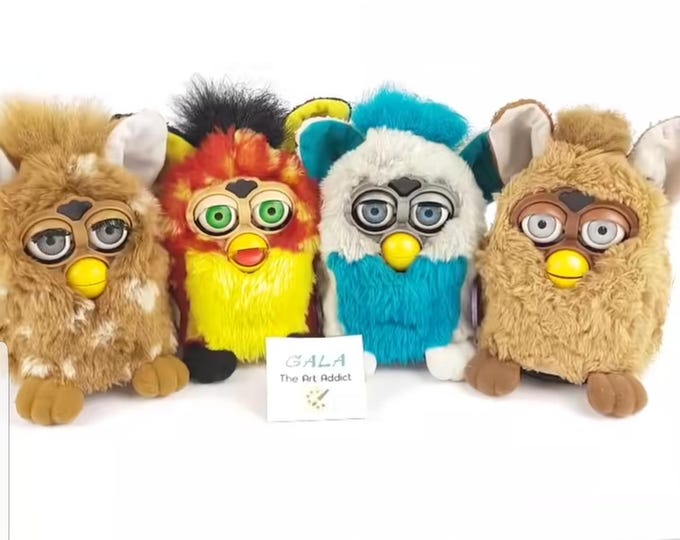 Furby Gen 8 Ultra Rare (1998 Old Furbies) Choose Your Favourite, Green ...