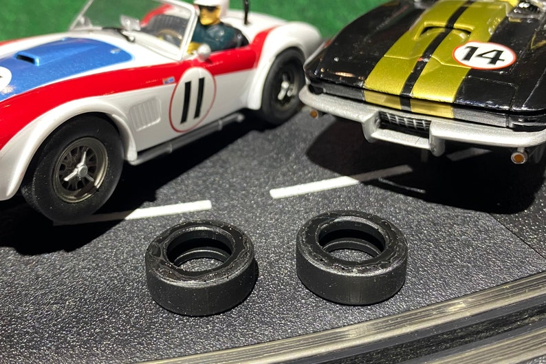Carrera Corvette Stingray and Cobra 289 Front/rear Tires 1 - Etsy