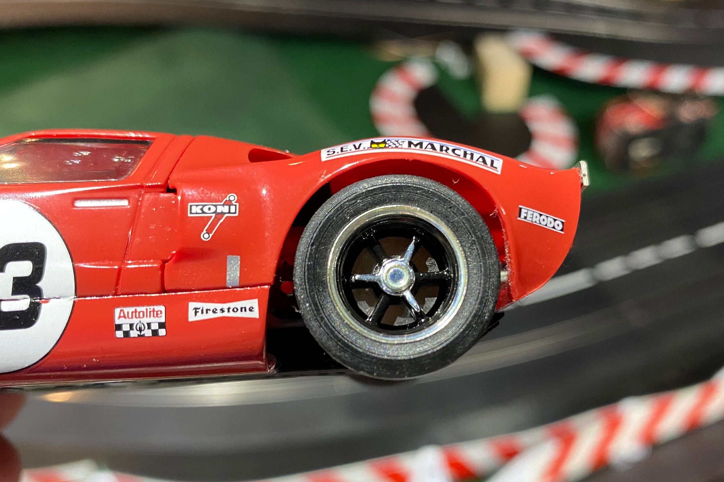 Scalextric Ford GT40 Mkii Rear Tires (1 Pair) - Etsy