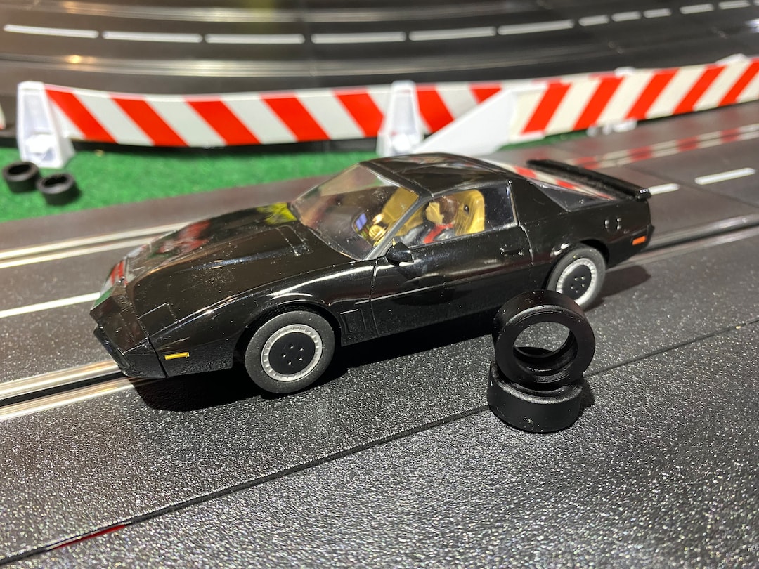 Scalextric Knight Rider KITT, KARR Tires (1 Pair, Size 210x80x141/55-10 ...