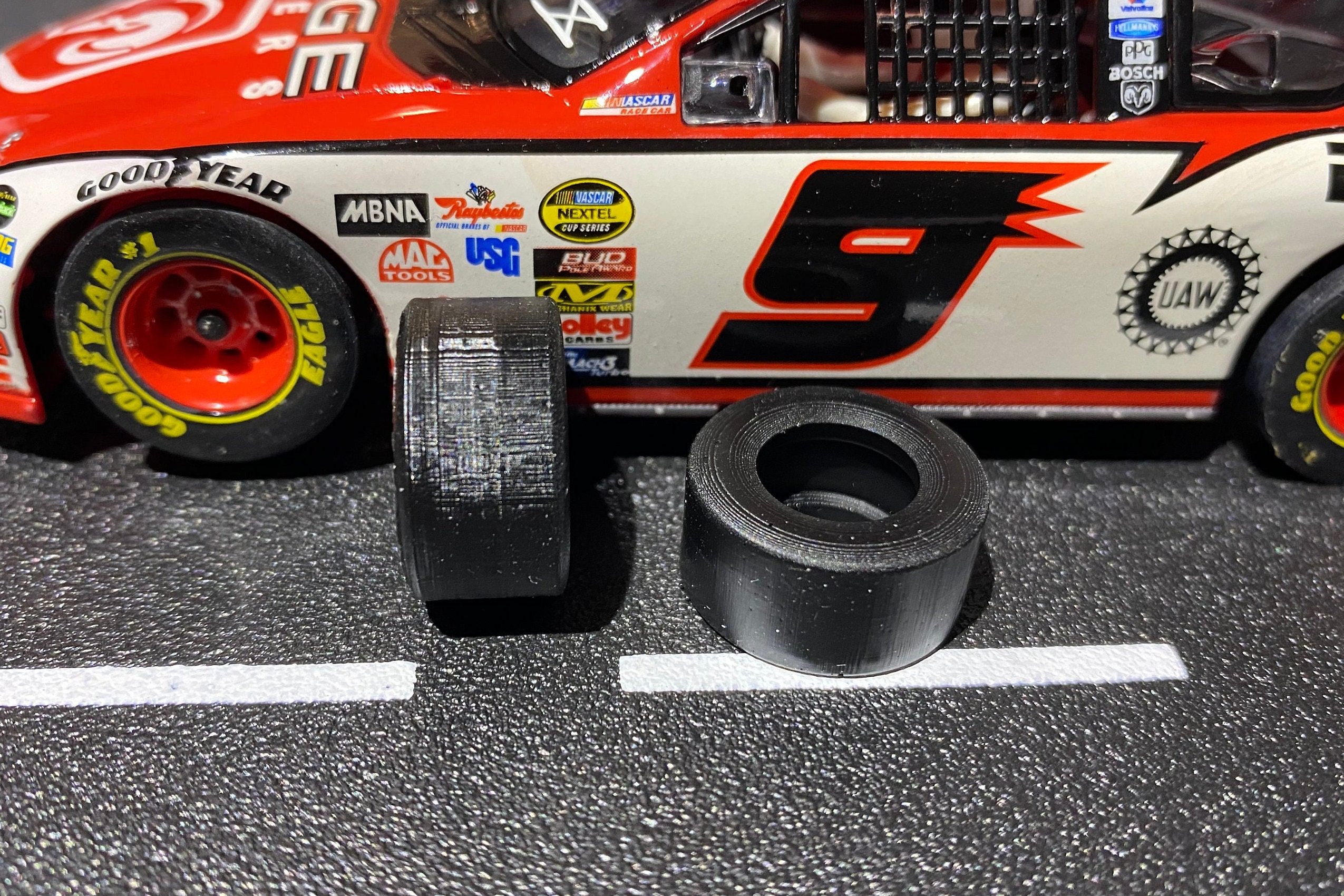 SCX NASCAR Cot Ford Chevrolet and Dodge Tires 1 Pair - Etsy
