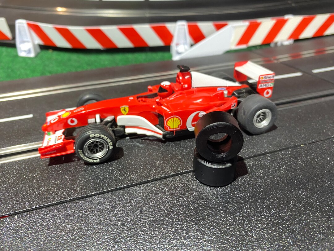 Carrera Ferrari F2002 V10 Formula 1 Rear Tires (1 Pair, Size ...