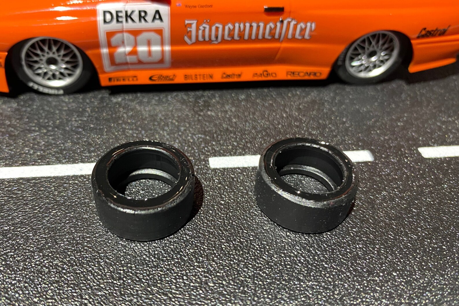 Scalextric BMW E30 M3 Rear Tires (1 Pair) - Etsy