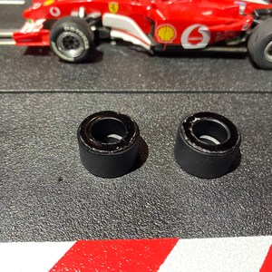 Carrera Ferrari F2002 V10 Formula 1 Rear Tires (1 Pair, Size ...