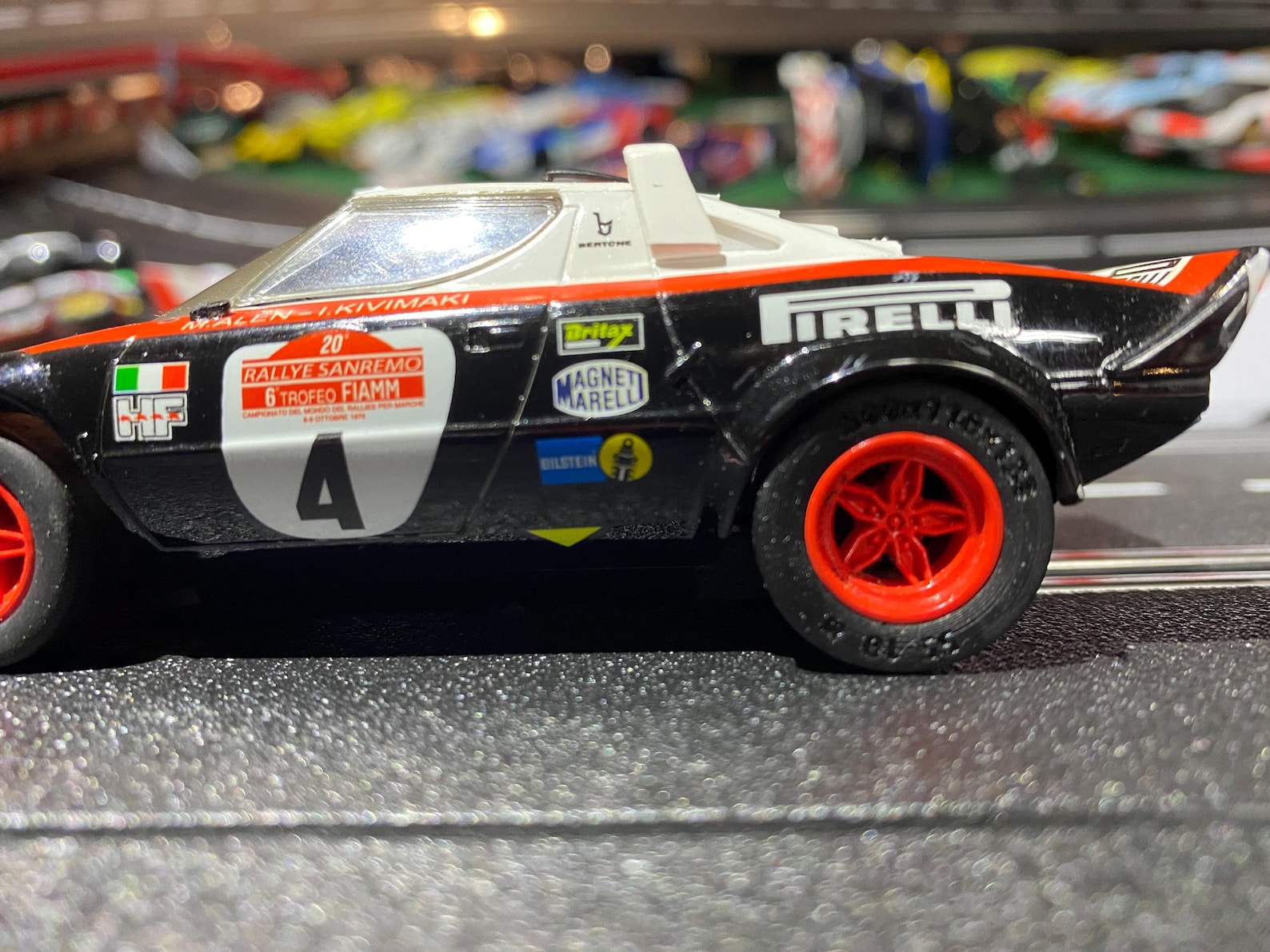Scalextric Lancia Stratos Rear Tires (1 Pair, Size 200x110x128/55-10 ...