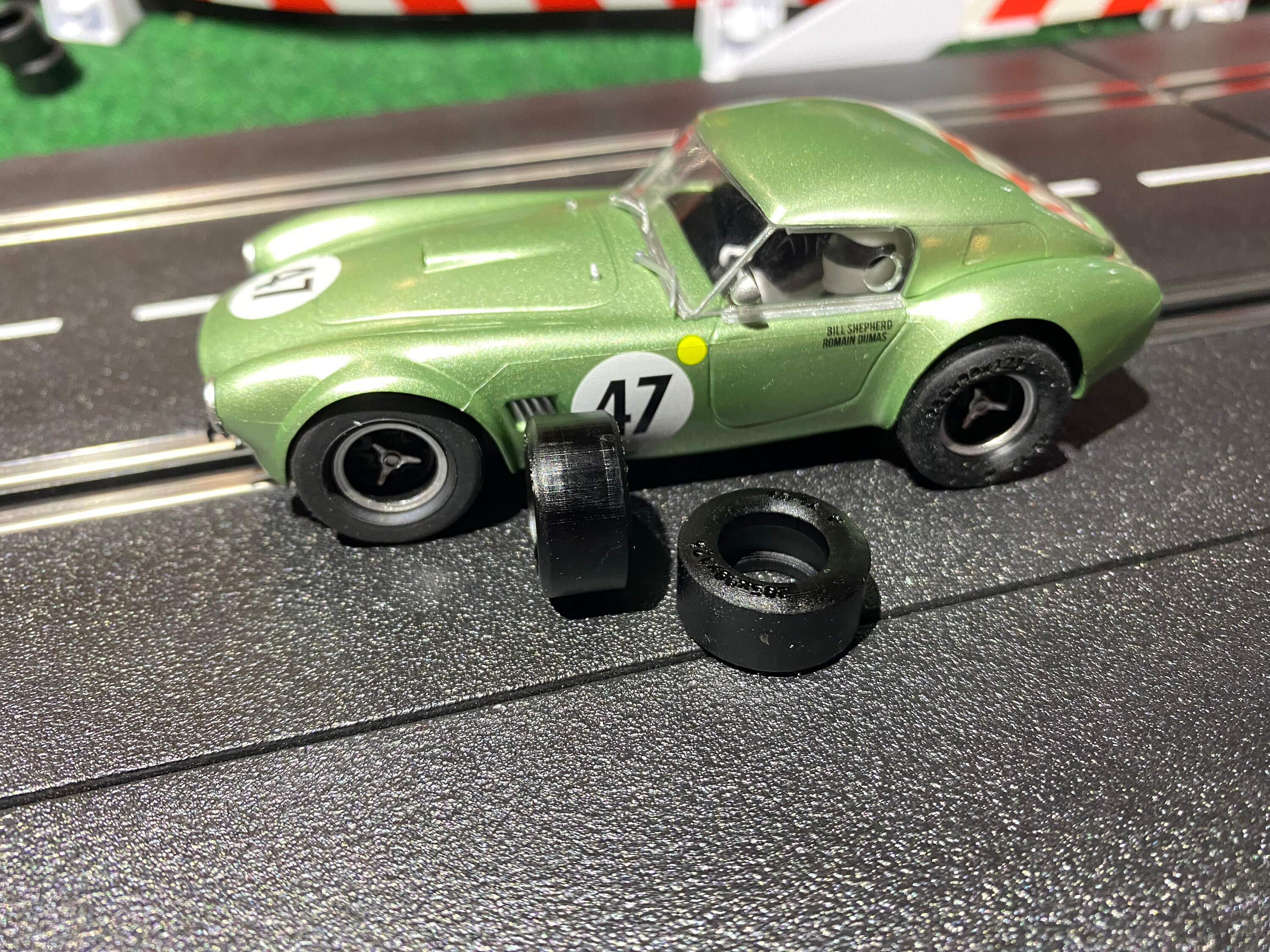 Scalextric Shelby Cobra 289 Tires (1 Pair) - Etsy