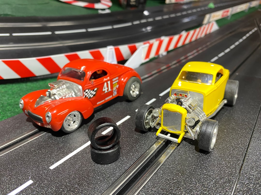 Carrera 1932 Hot Rod, 1941 Willys Coupe Front Tires & Willys Coupe Lead ...