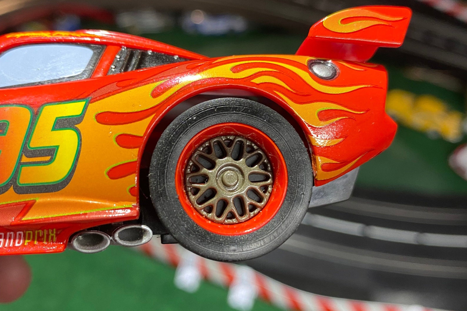 Carrera Disney Lightning Mcqueen Cars 2/NEON Rear Tires 1 - Etsy