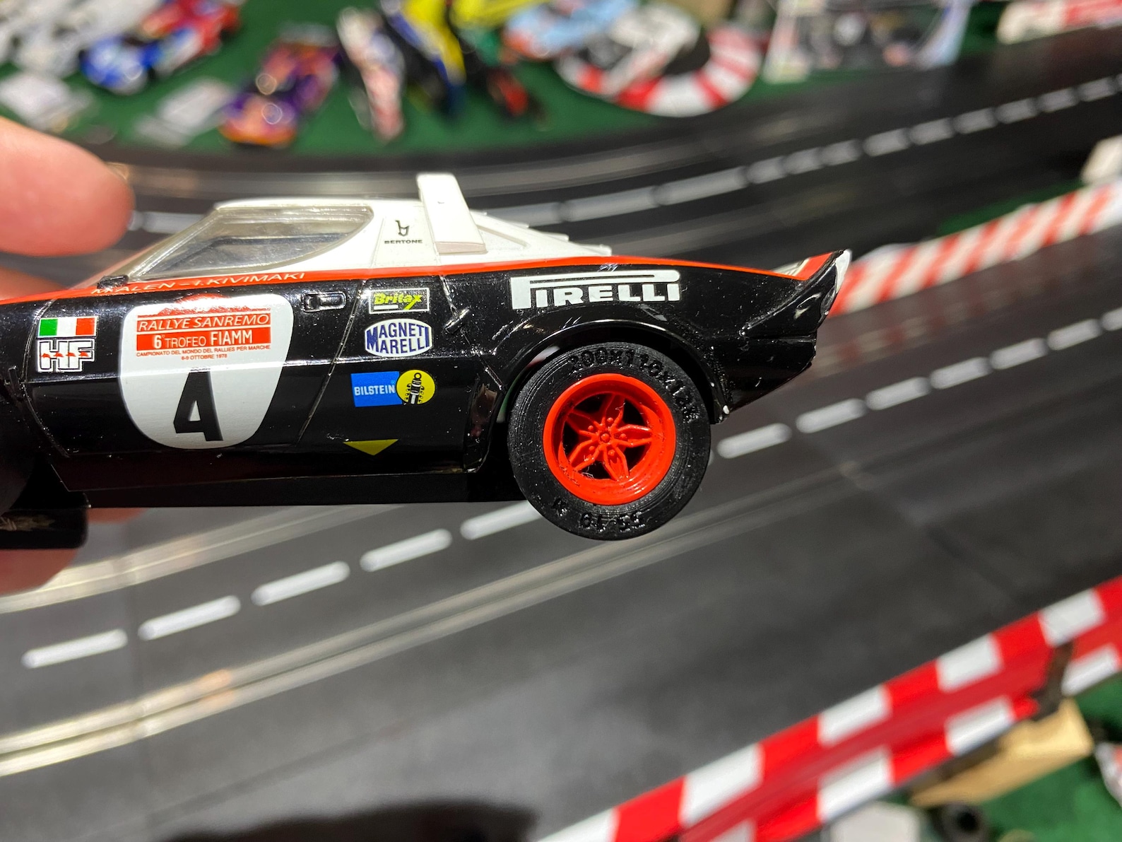 Scalextric Lancia Stratos Rear Tires (1 Pair, Size 200x110x128/55-10 ...