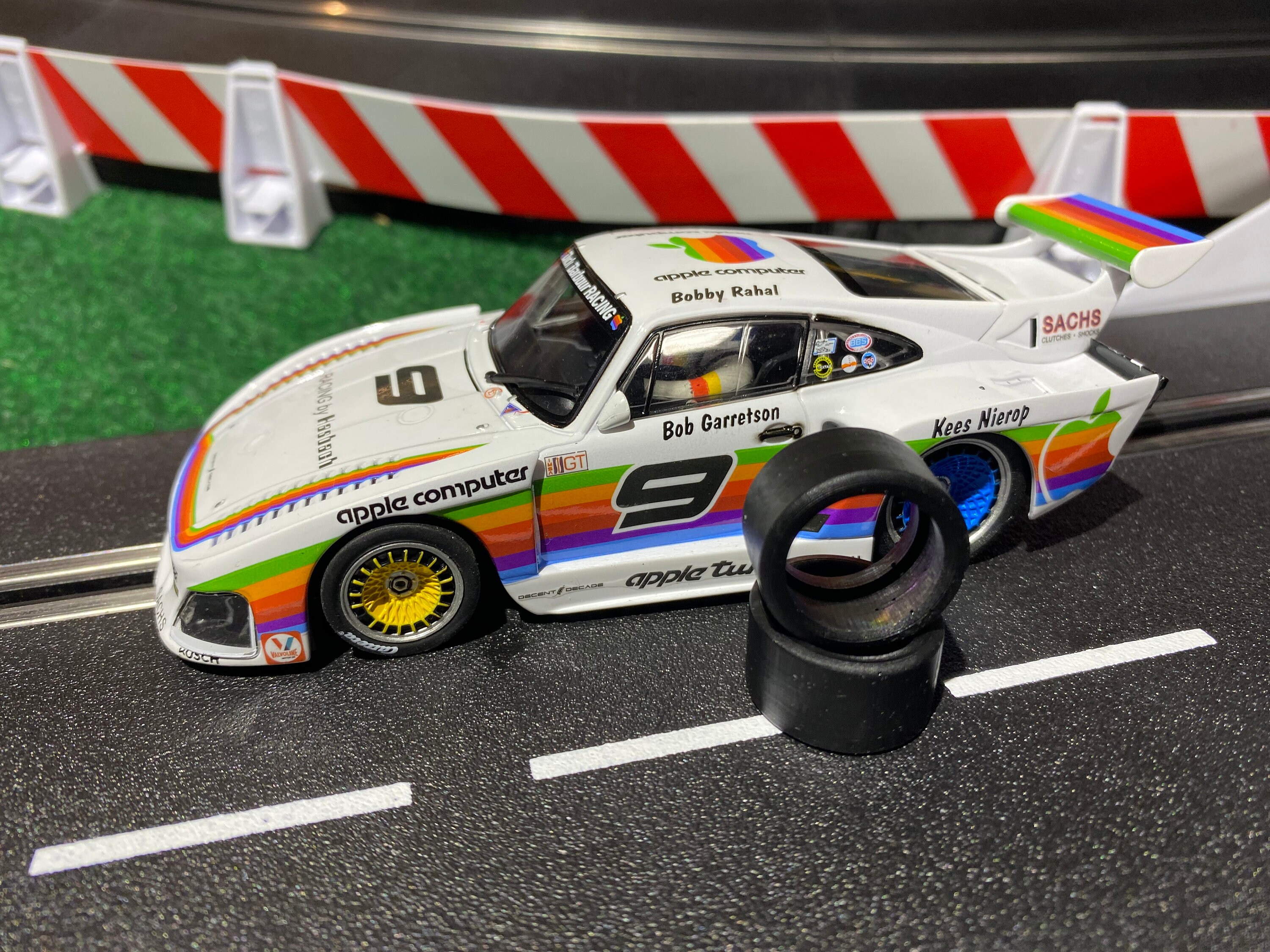 Carrera Porsche Kremer 935 K3 Rear Tires (1 Pair) - Etsy