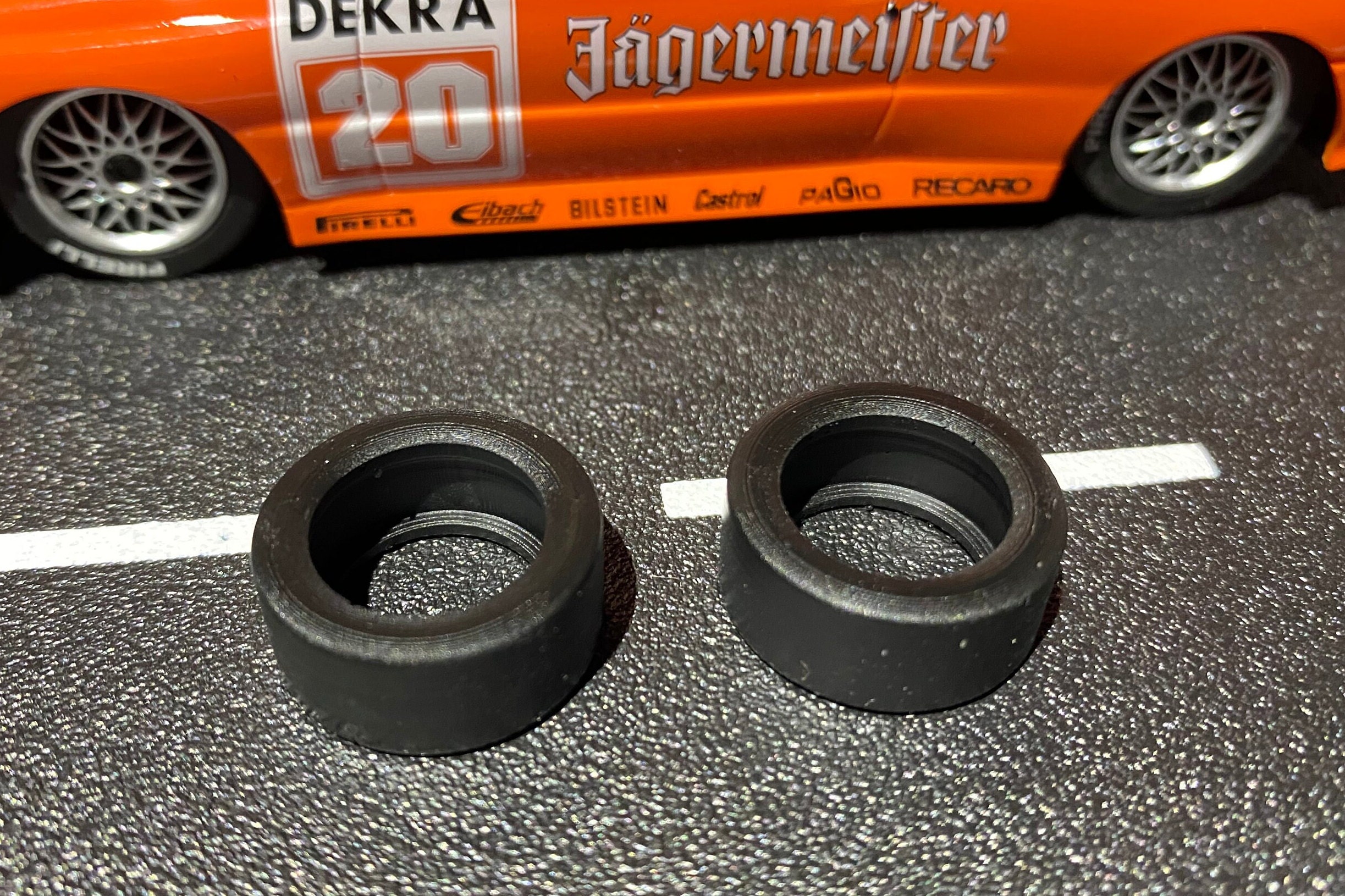 Scalextric BMW E30 M3 Rear Tires (1 Pair) - Etsy