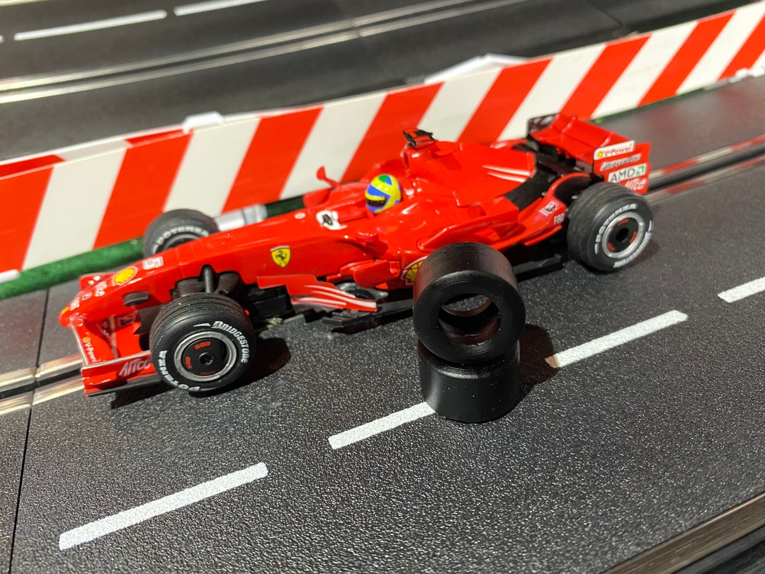 Carrera Ferrari F2007 Formula 1 Rear Tires (1 Pair) - Etsy