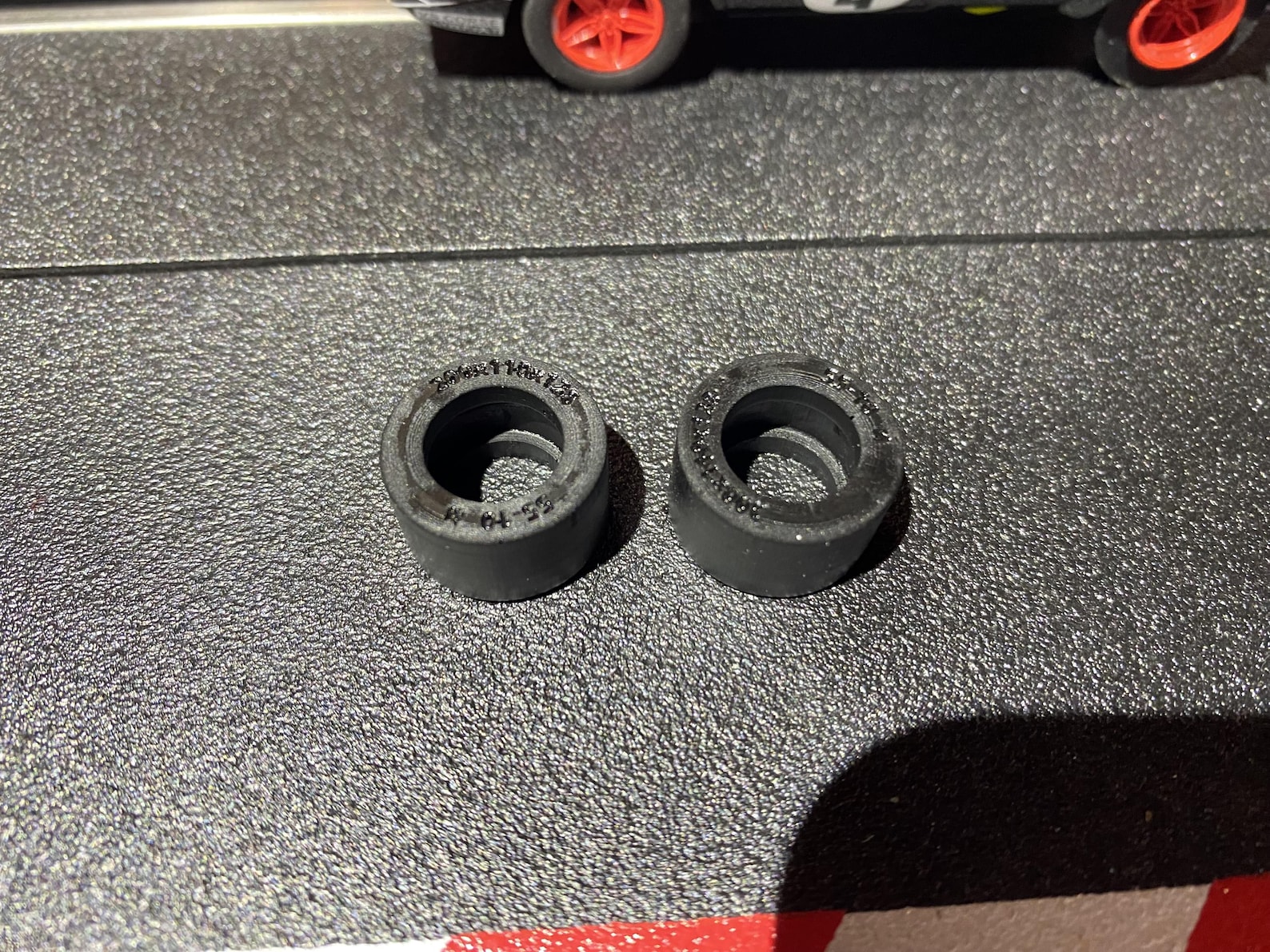 Scalextric Lancia Stratos Rear Tires (1 Pair, Size 200x110x128/55-10 ...