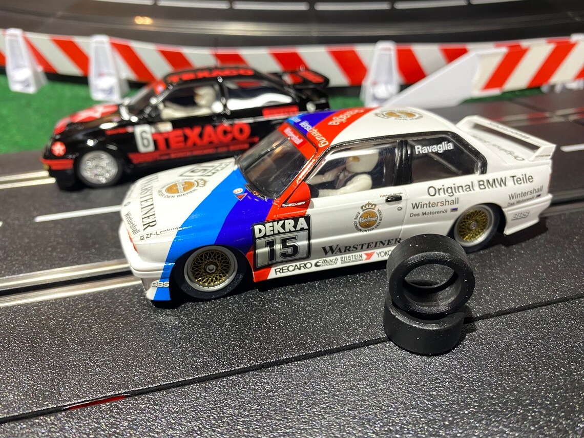 Scalextric BMW E30 M3 Rear Tires (1 Pair) - Etsy