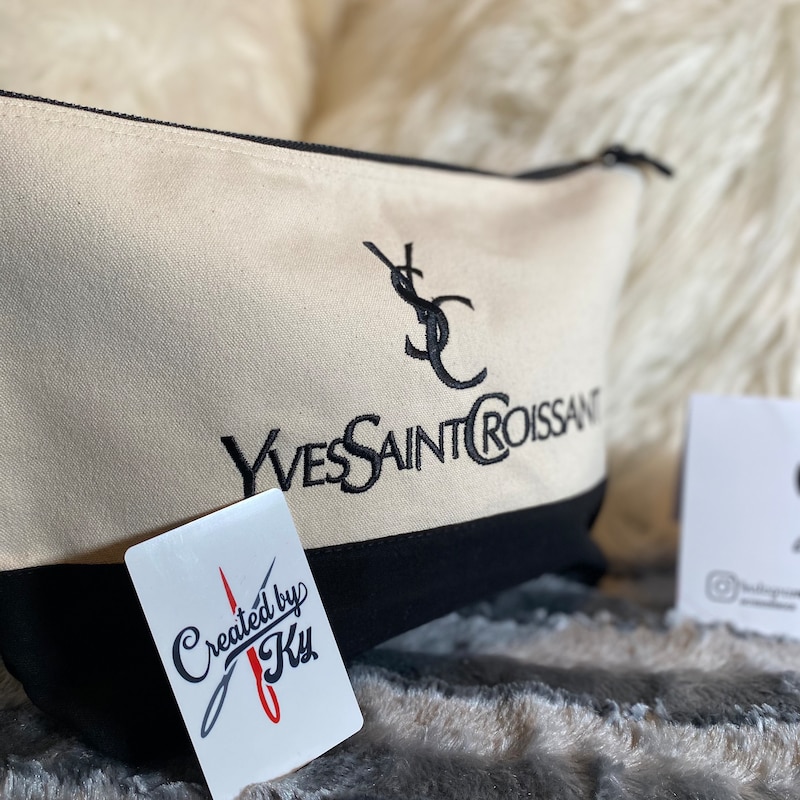 Yves Saint Laurent Pouch - Etsy UK