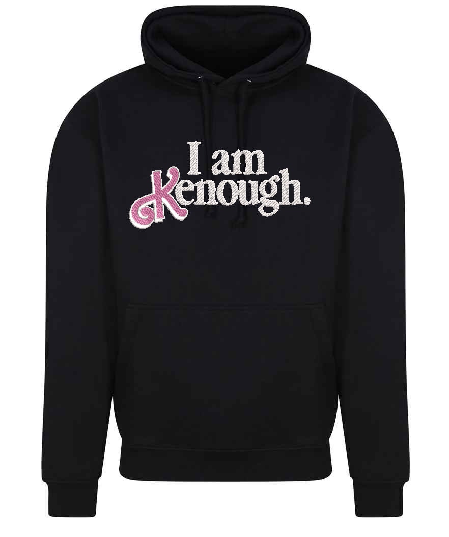 Adult I Am Kenough Embroidered Hoodie - Barbie Movie Inspired