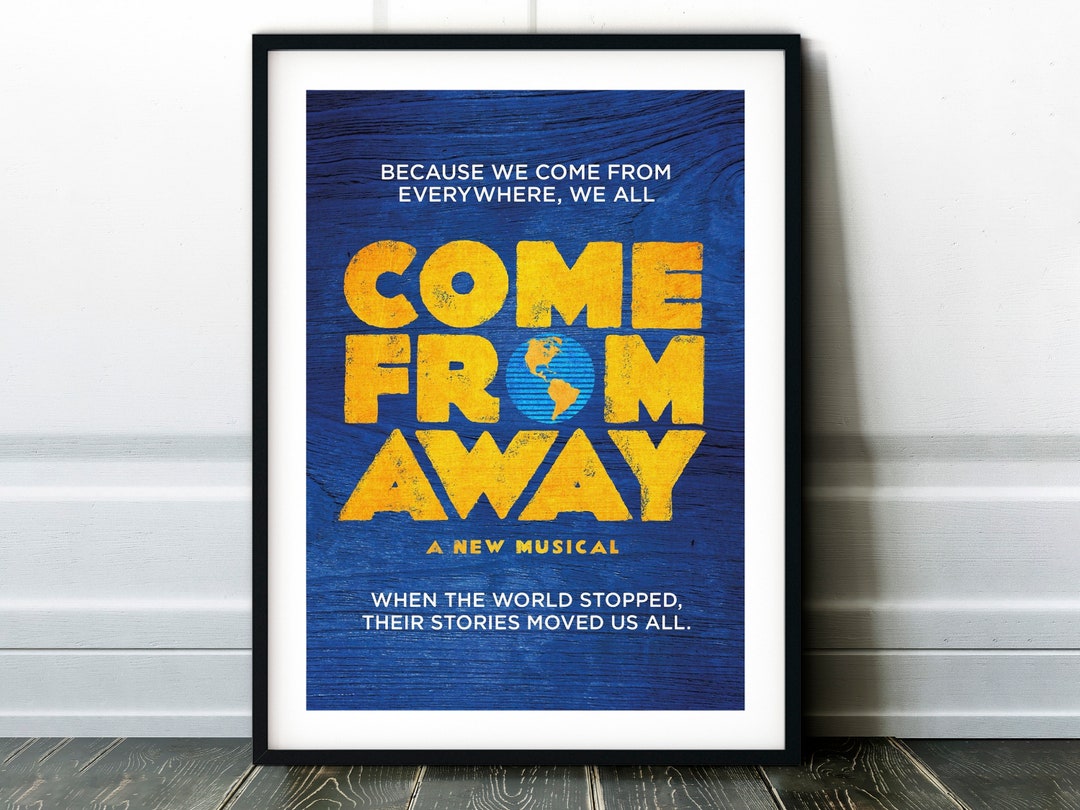 Come From Away Musical Print - Etsy
