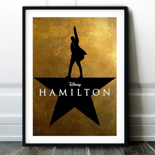 Hamilton Musical Poster - Etsy UK