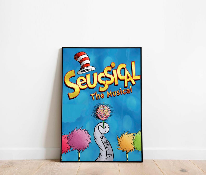 Seussical Musical Theatre Print - Etsy