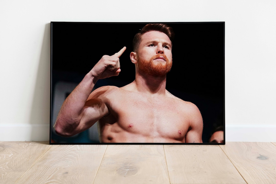 Saul Canelo Alvarez Boxer Print Poster - Etsy
