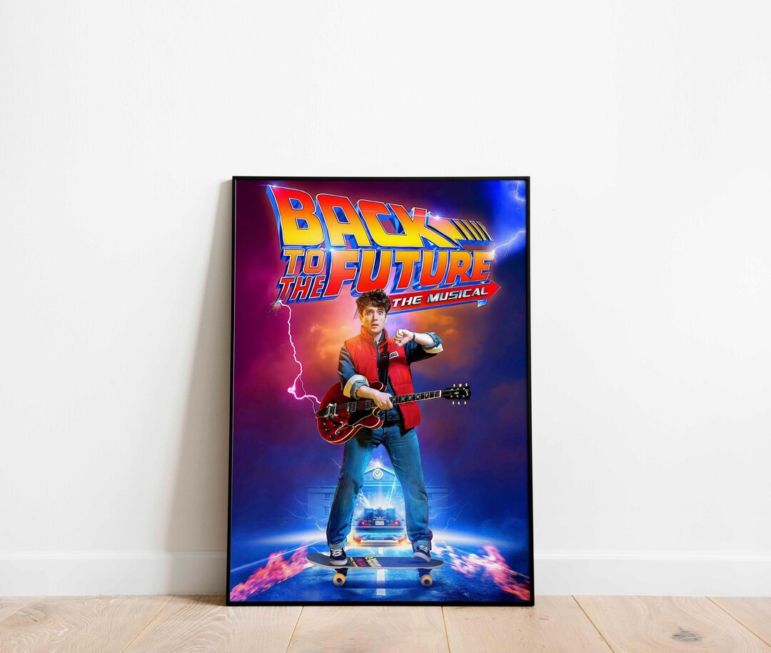 Back to the Future Musical Theatre Print - Etsy