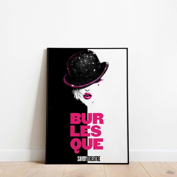 Burlesque Poster - Etsy UK