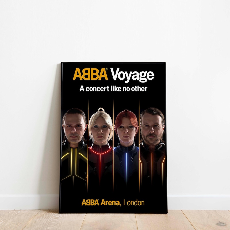 Abba Poster - Etsy