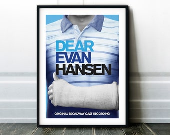 Dear Evan Hansen Prints, Dear Evan Hansen Quote, Theatre Prints ...