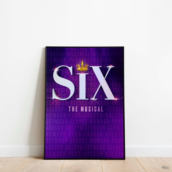 Six Broadway Poster - Etsy