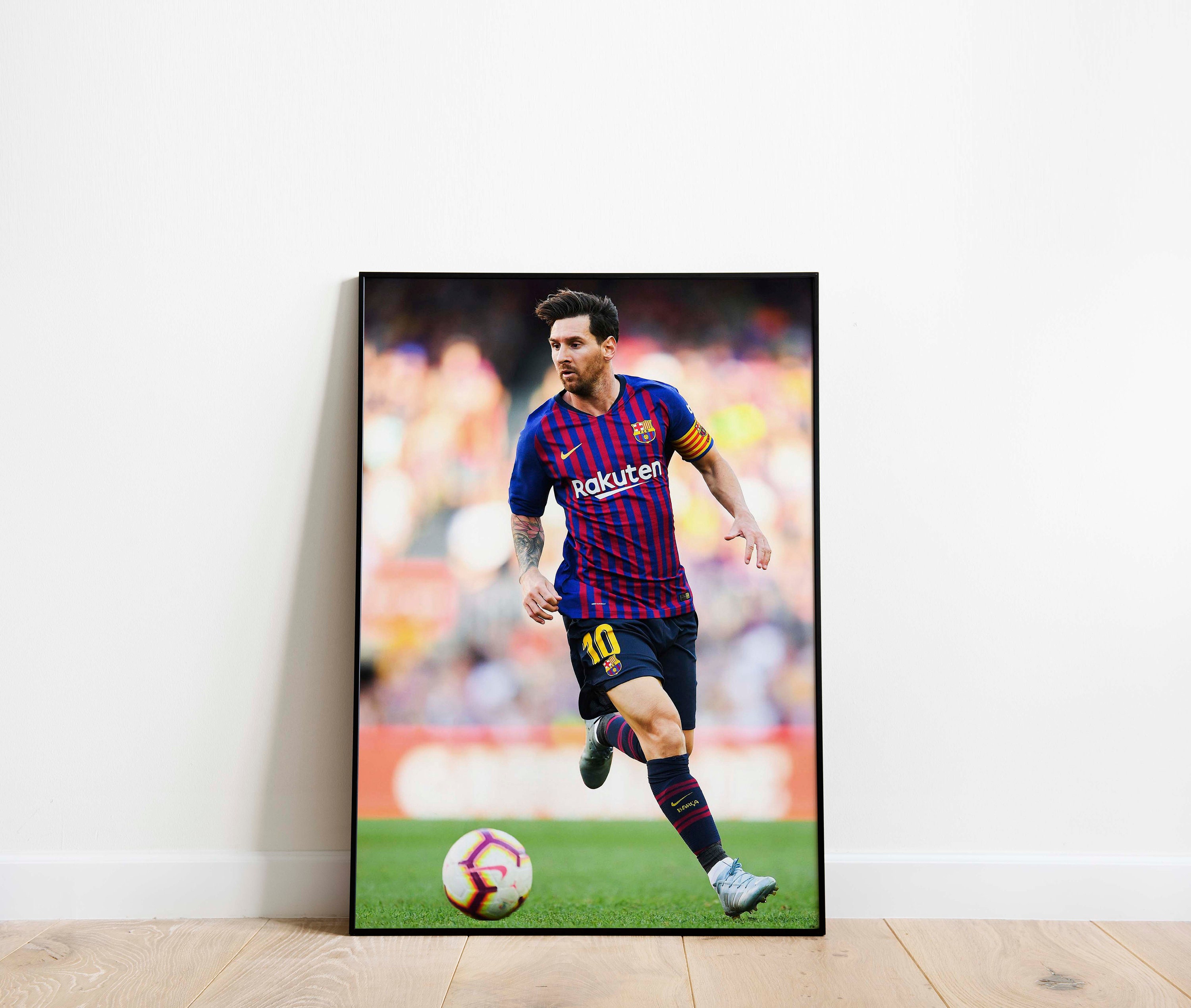 Lionel Messi FC Barcelona La Liga Spain Football Poster - Etsy