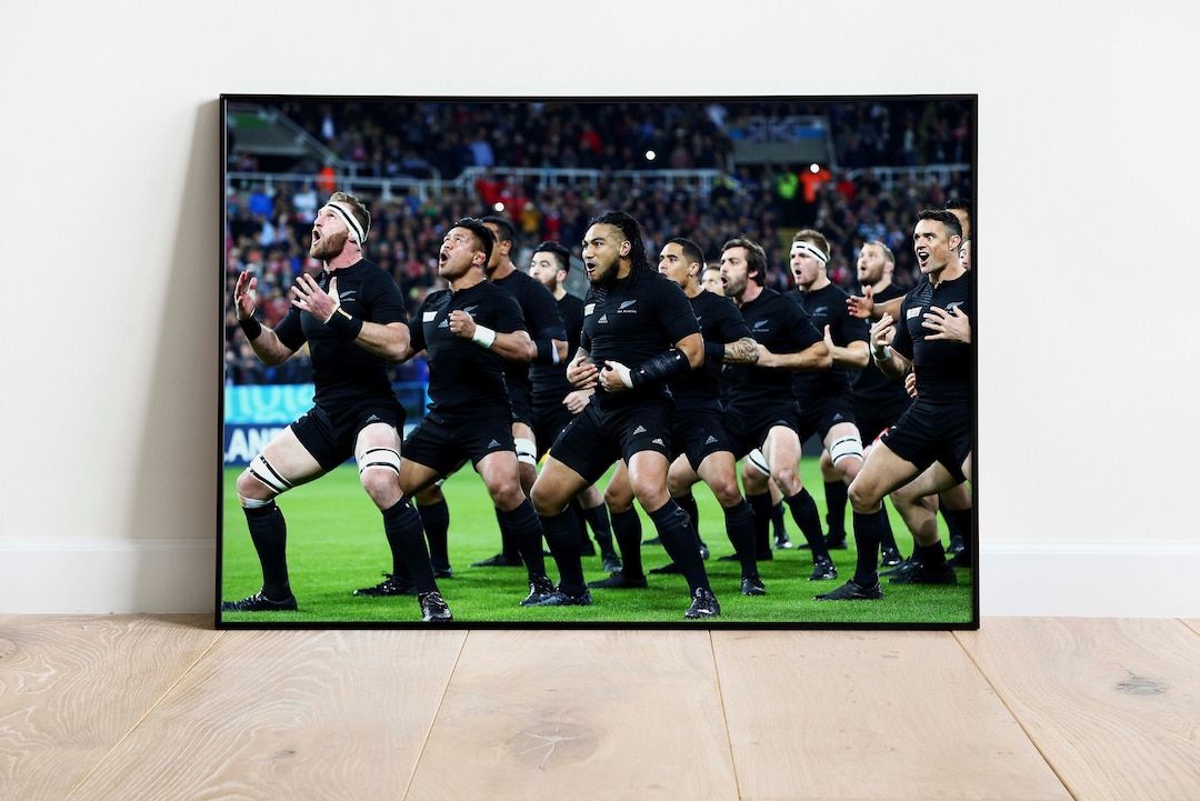 New Zealand Rugby the Hakka Poster - Etsy