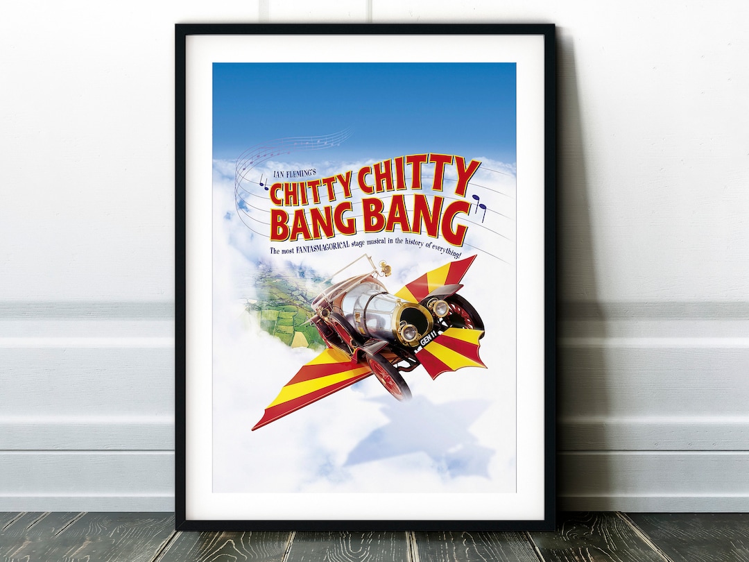 Chitty Chitty Bang Bang Musical Print Poster - Etsy