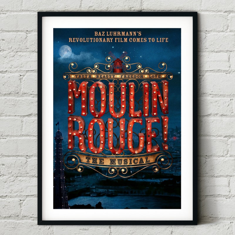Moulin Rouge Art - Etsy UK