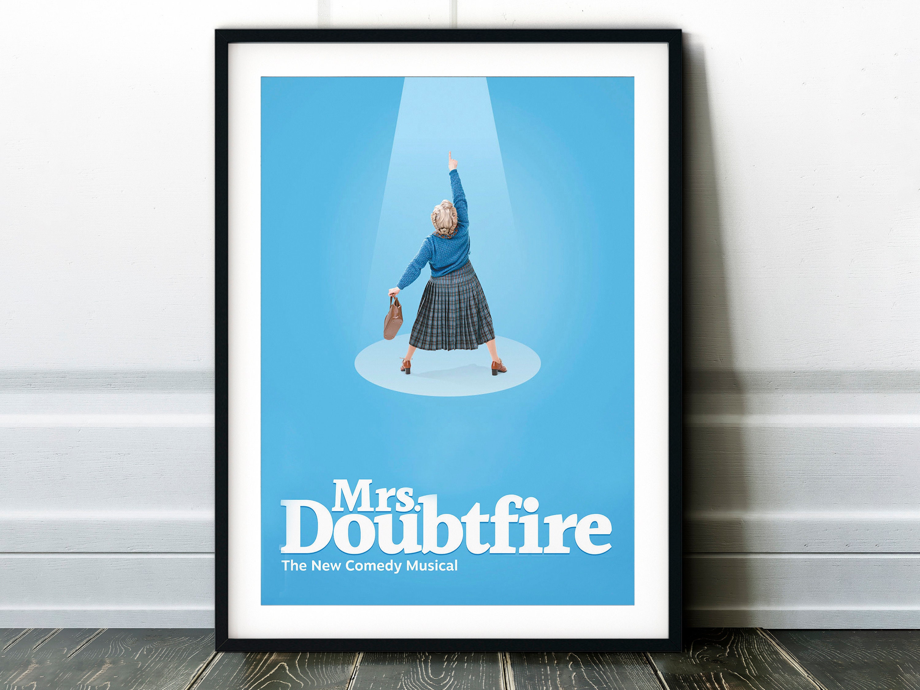 Mrs. Doubtfire the New Comedy Musical Print Poster - Etsy