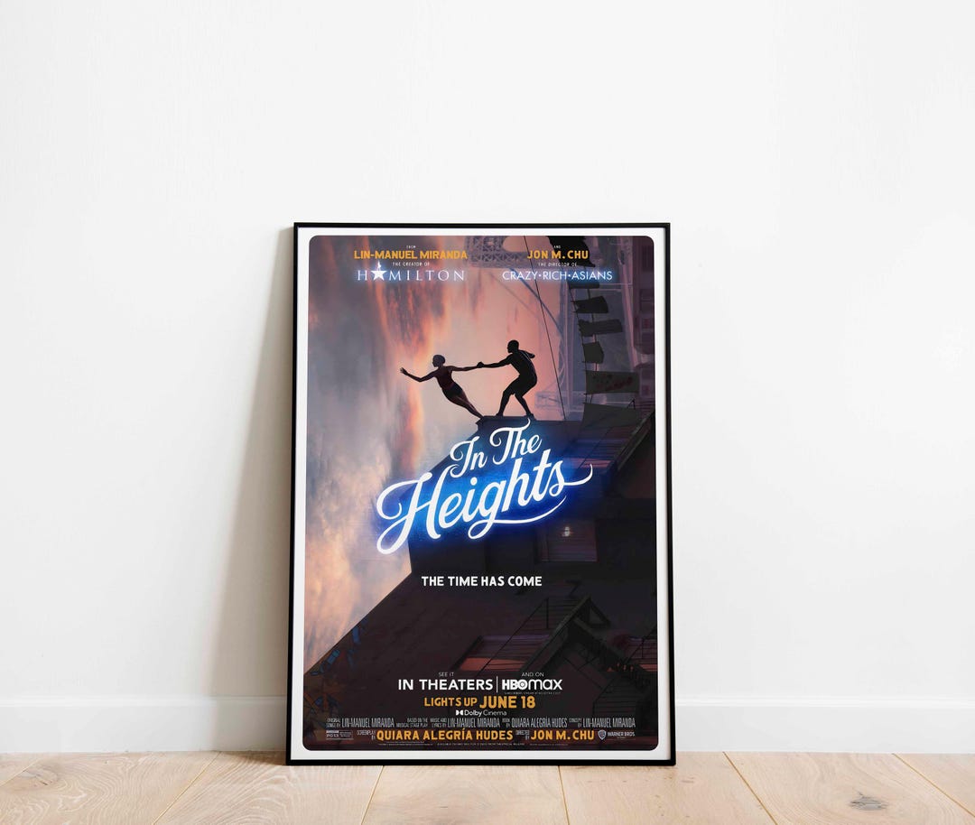 In the Heights Musical Theatre Print Poster - Etsy